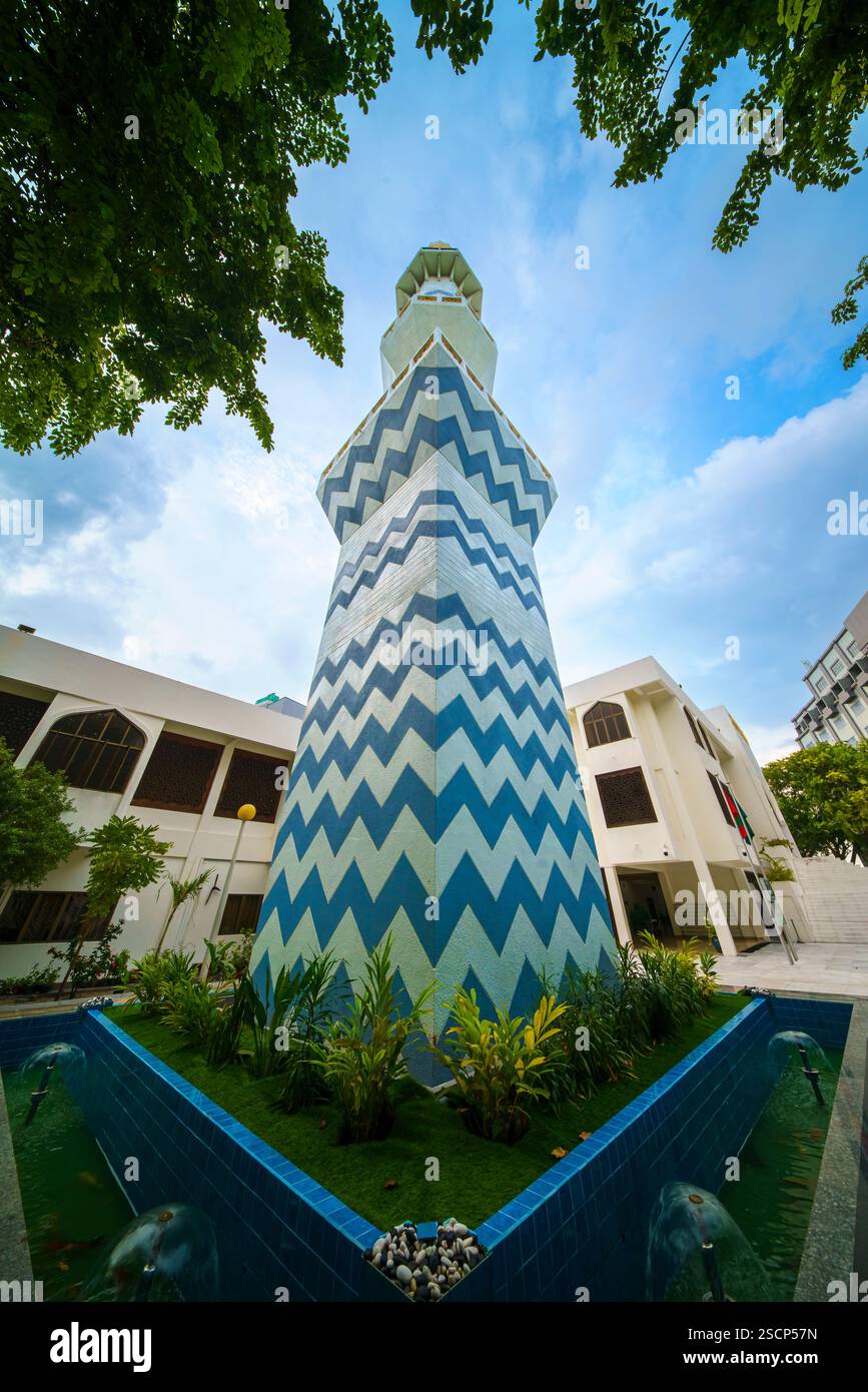 Ministry of Islamic affairs in Male, Maldives islands. Masjid Al-Sultan ...