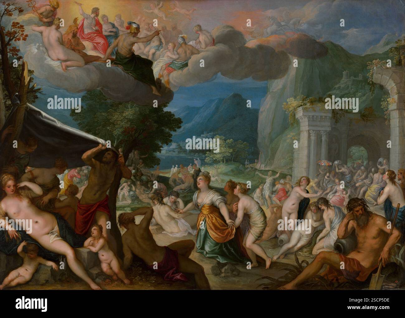 The Fall of Phaeton Stock Photo - Alamy