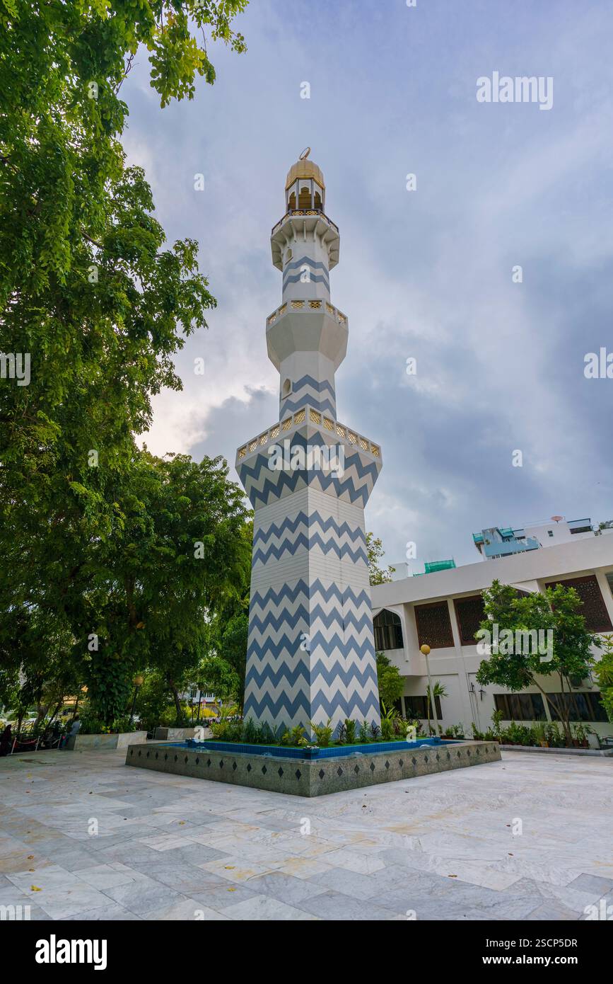 Ministry of Islamic affairs in Male, Maldives islands. Masjid Al-Sultan ...