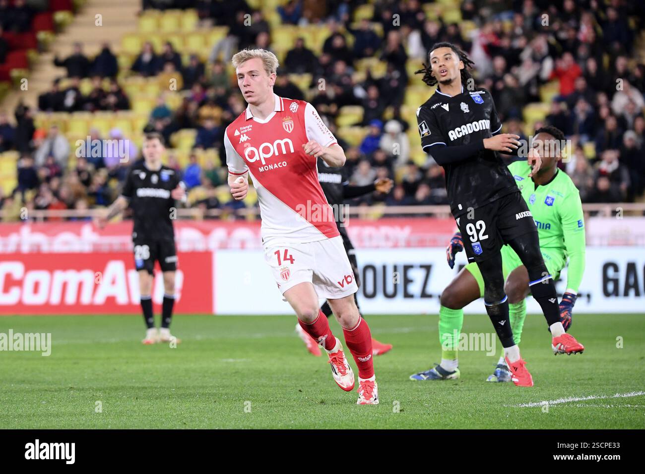 14 Mika BIERETH (asm) during the Ligue 1 McDonald's match between ...