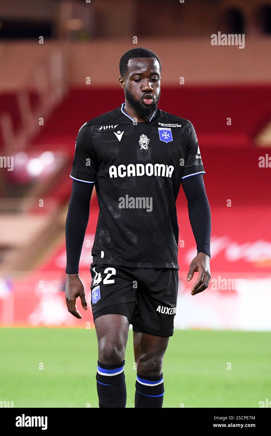 42 Elisha OWUSU (aja) during the Ligue 1 McDonald's match between ...