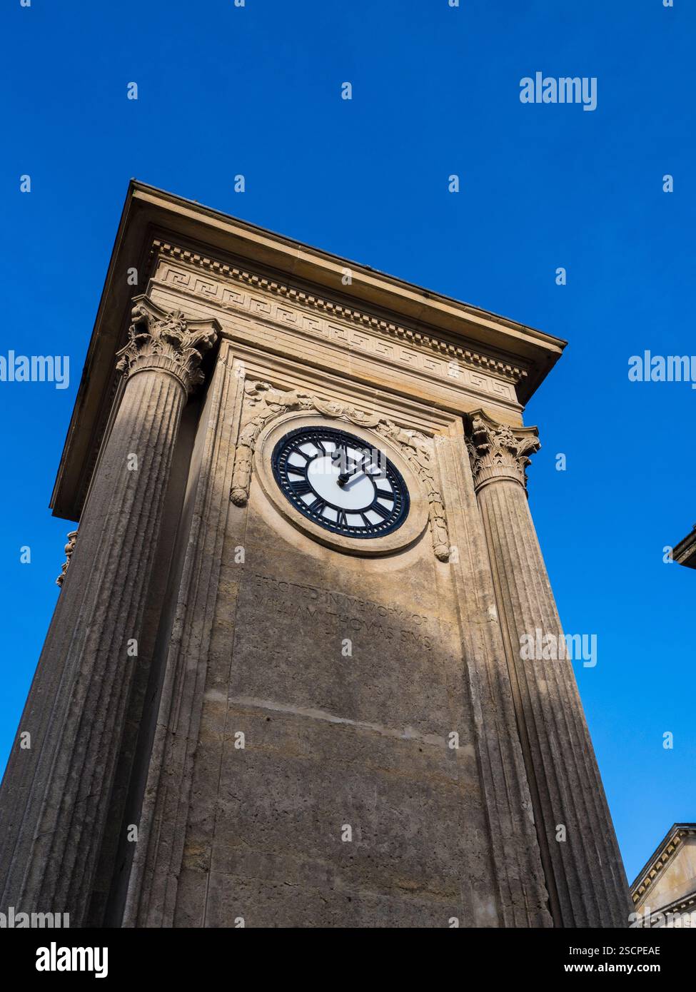 Sim's Clock, Historic Landmark, Stroud, Gloucestershire, England, UK ...