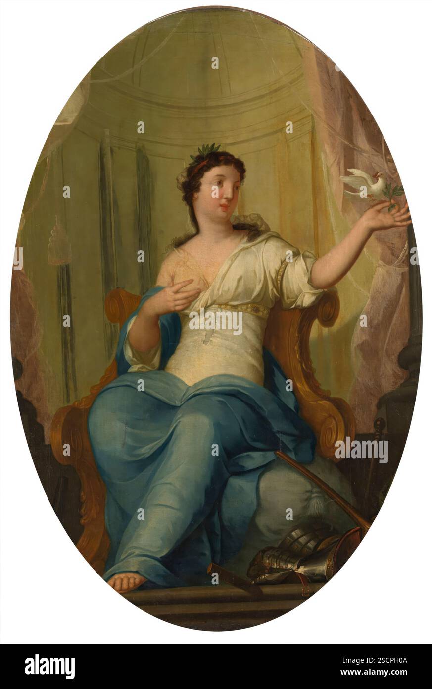 Painting as allegory Cut Out Stock Images & Pictures - Alamy