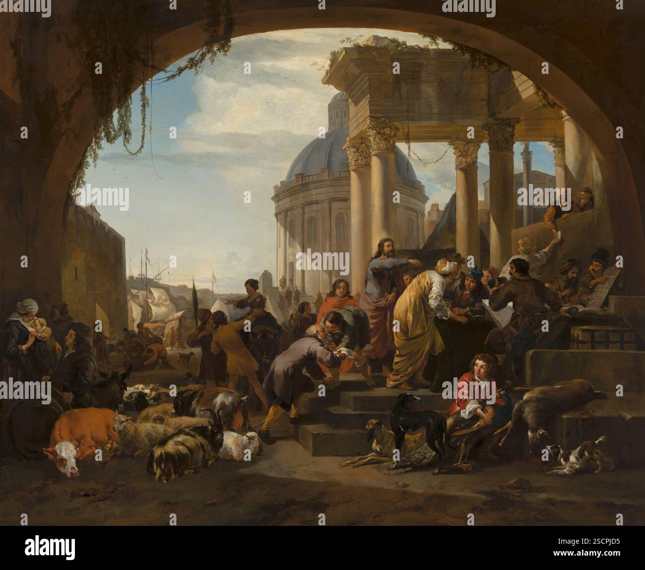 The Calling of St Matthew, 1657 Stock Photo - Alamy