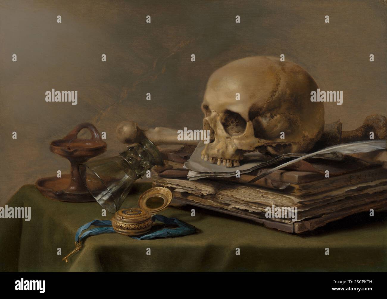 Vanitas Still Life, 1630 Stock Photo - Alamy