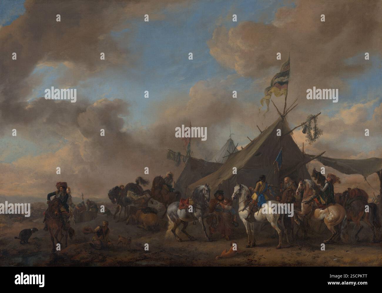 Dutch army camp hi-res stock photography and images - Alamy