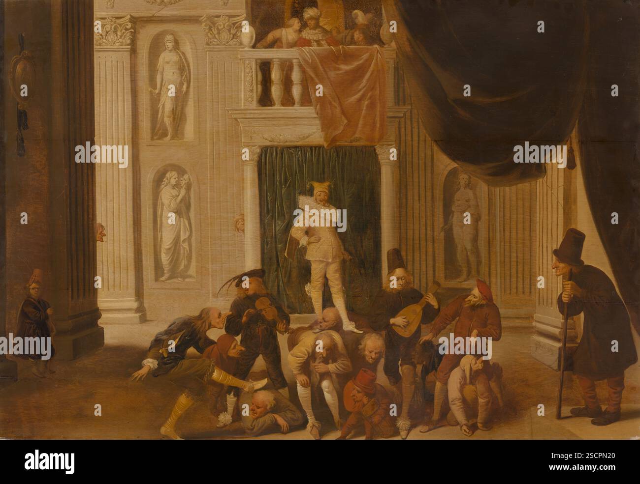 The Triumph of Folly: Brutus Playing the Fool before King Tarquinius ...