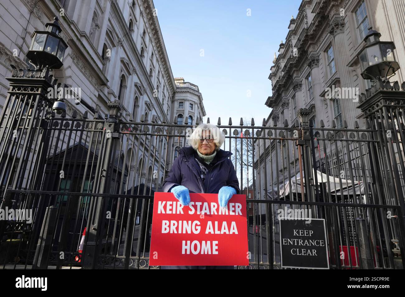 Leila Soueif, who has been on hunger strike for more than 129 days ...