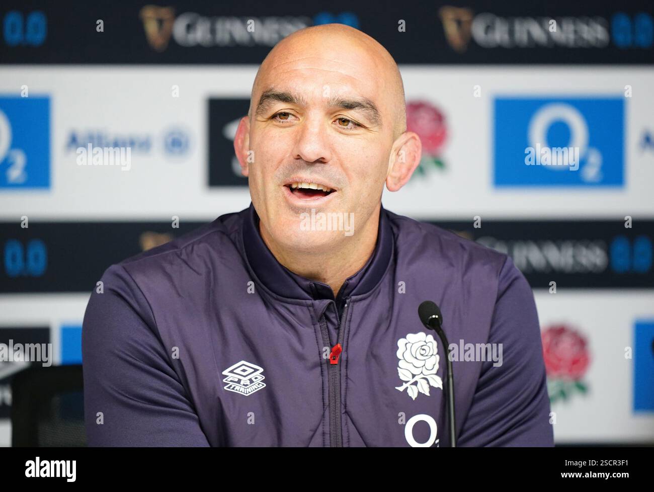 England defensive coach Joe El-Abd during a press conference at the ...