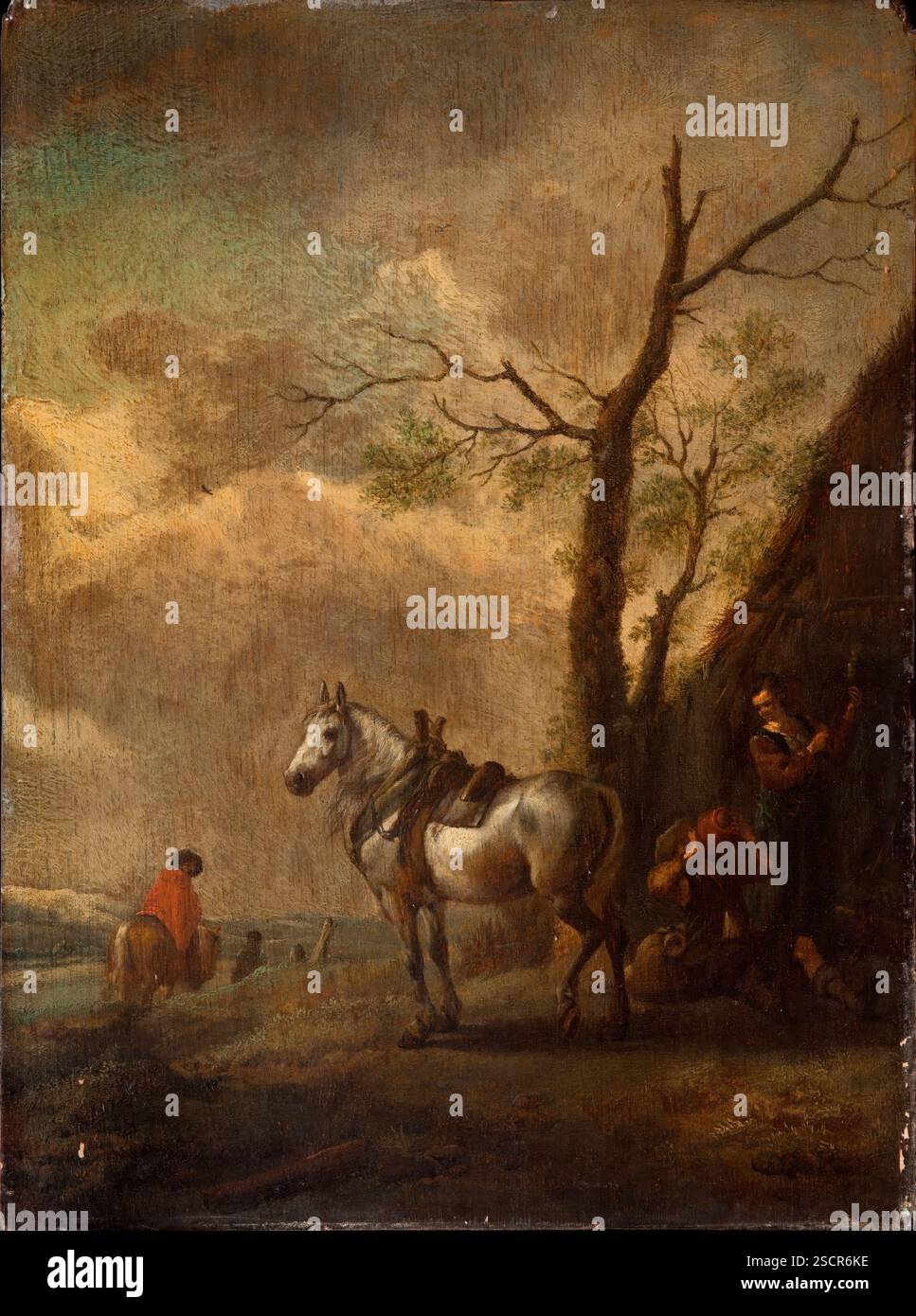 The Resting Place, c1645-1647 Stock Photo - Alamy