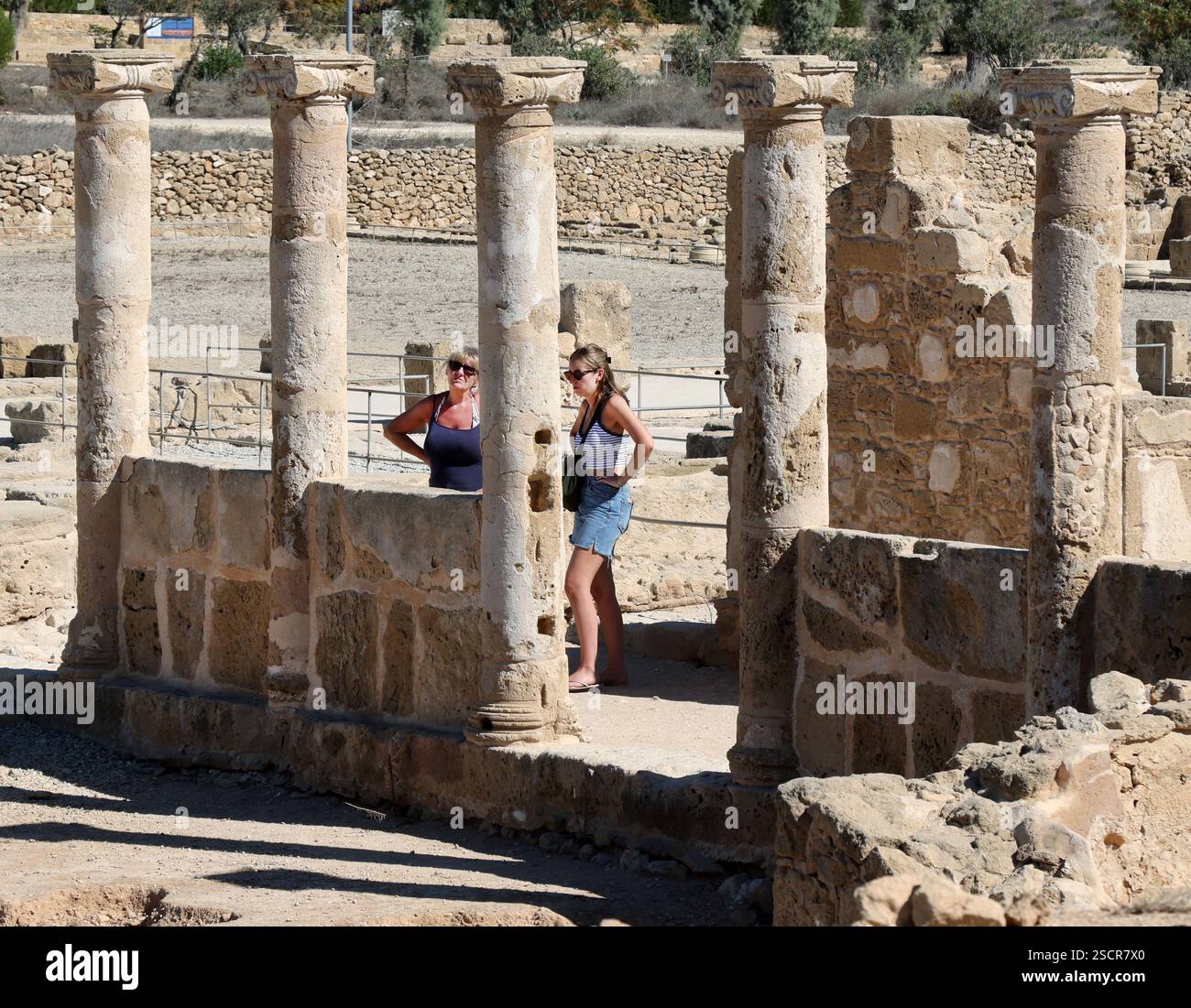 The Paphos Archaeological Park covers most of the ancient Greek and ...