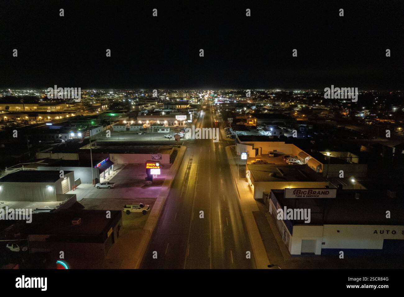 Night in Yuma Stock Photo - Alamy