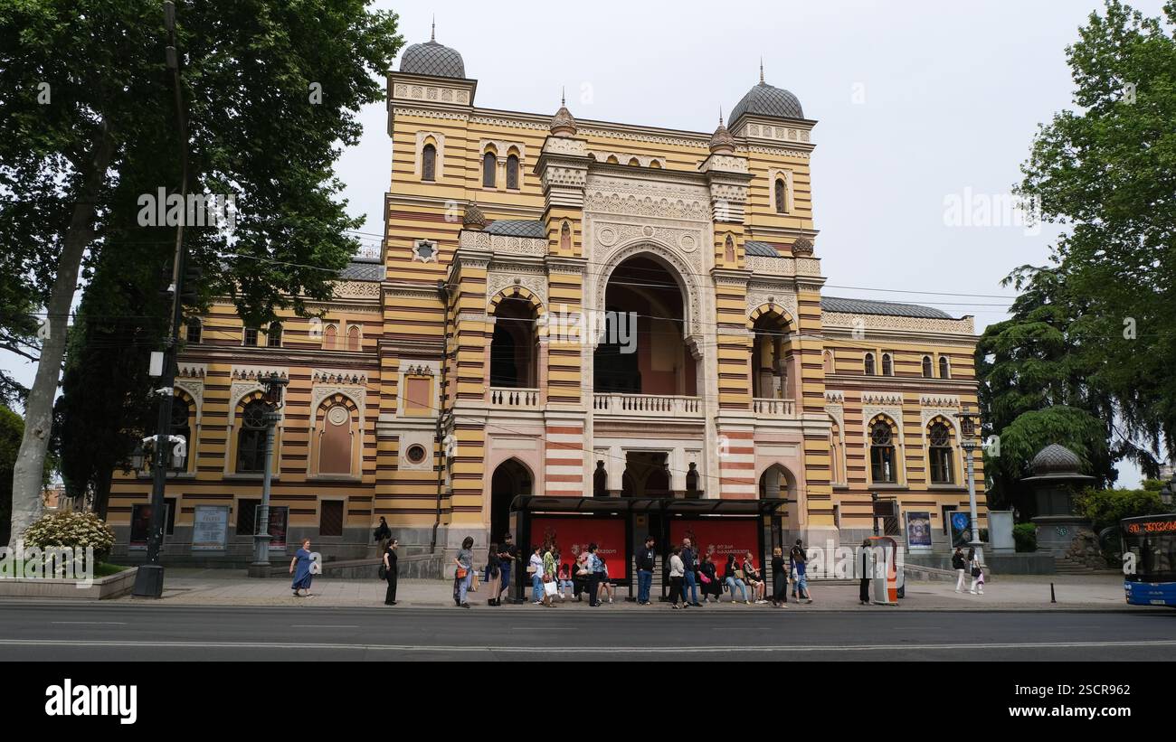 Opera and Ballet Theater of Tbilisi, Georgia Stock Photo - Alamy