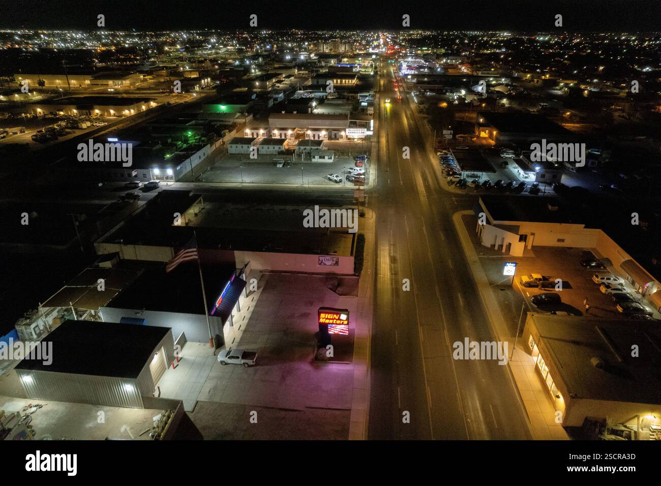 Night in Yuma Stock Photo - Alamy