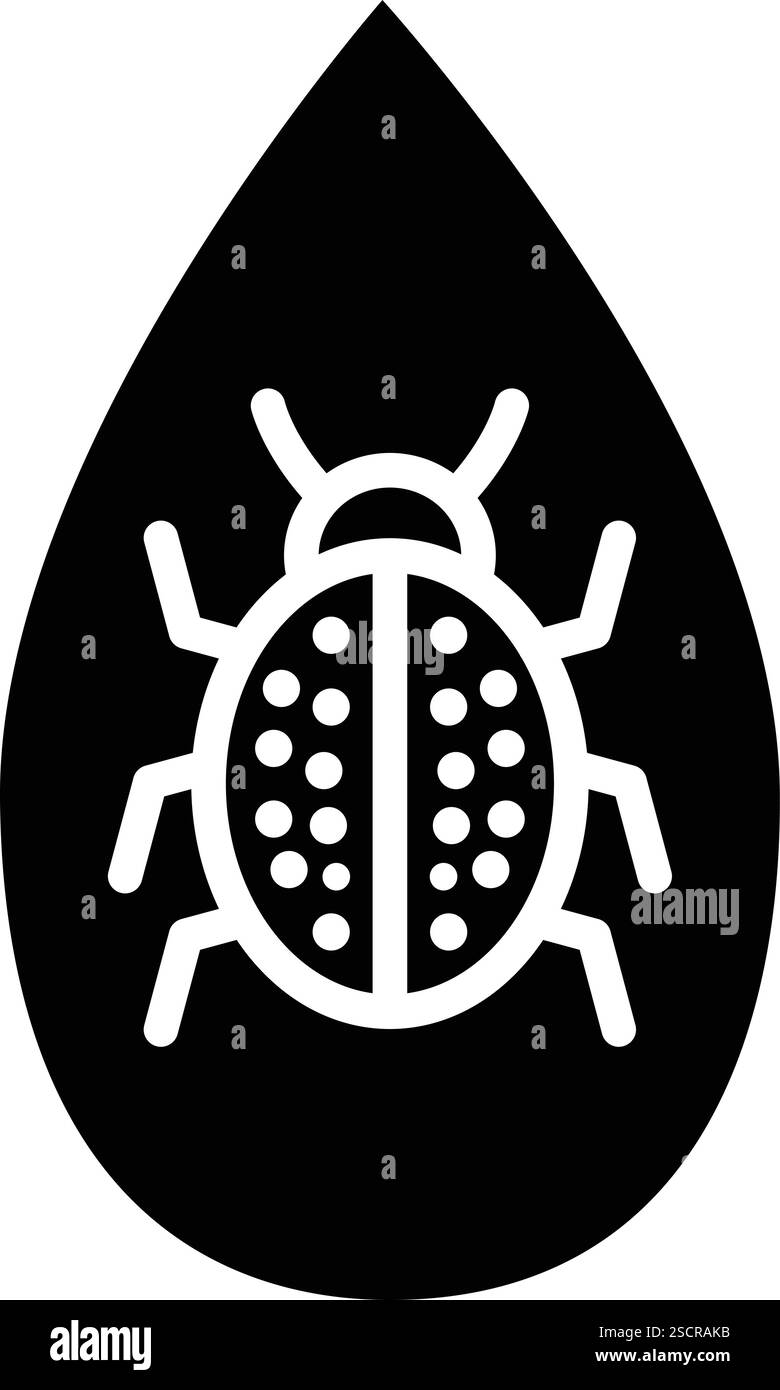 Ladybug vector hi-res stock photography and images - Alamy