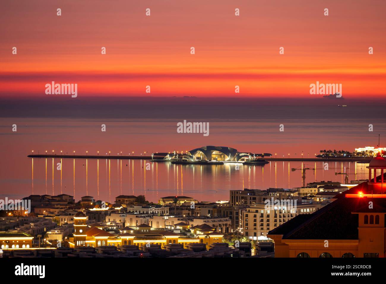 Pearl qatar sunrise hi-res stock photography and images - Alamy