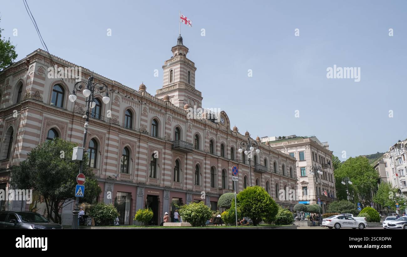 Tbilisi City Assembly Building at Freedom Square, Tbilisi, Georgia ...