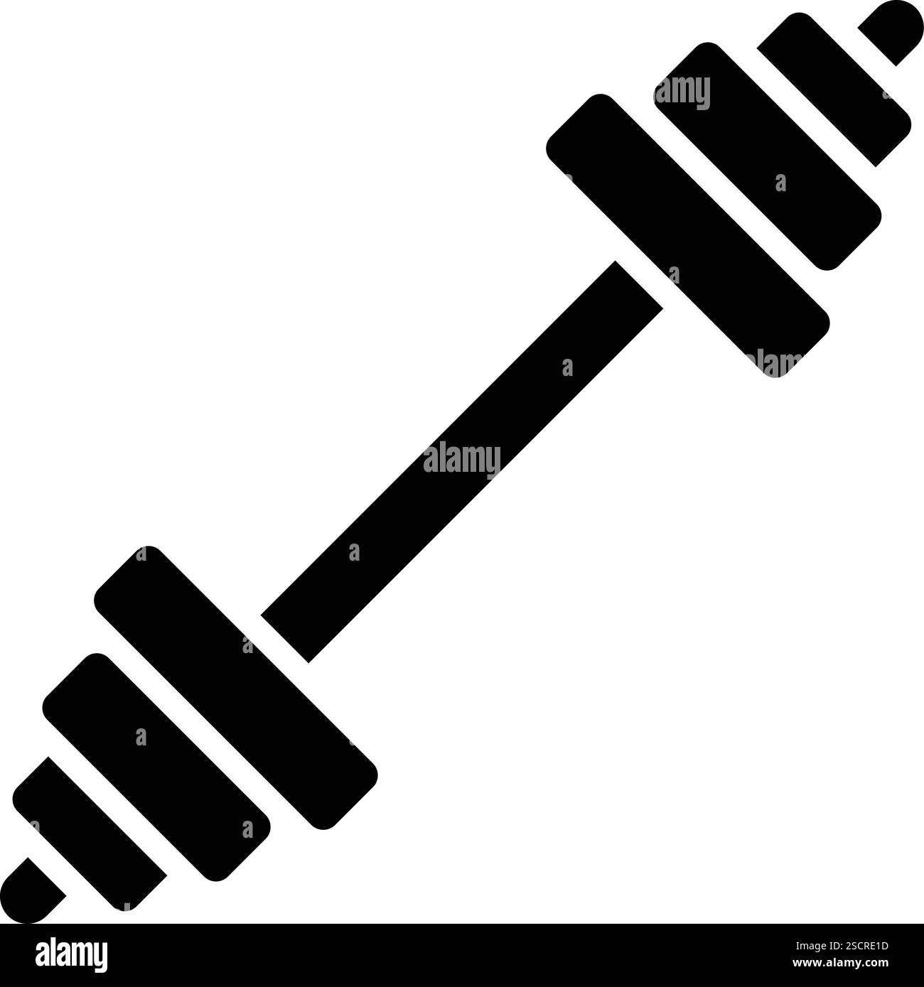 Gym vector Black and White Stock Photos & Images - Alamy
