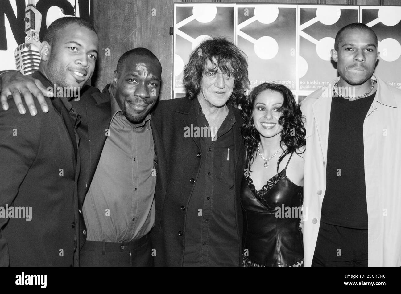 WELSH CELEBRITIES, SPORT and CULTURE, 2002: Nathan Blake, Gary Beadle ...