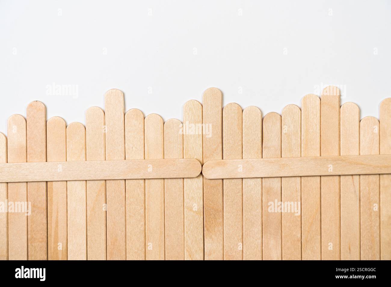 Wall made wooden sticks hi-res stock photography and images - Alamy