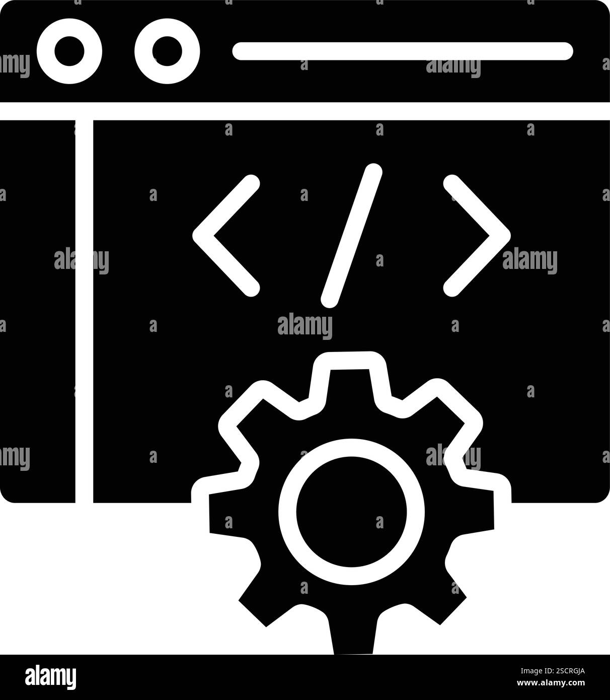 Web development coding line Cut Out Stock Images & Pictures - Alamy