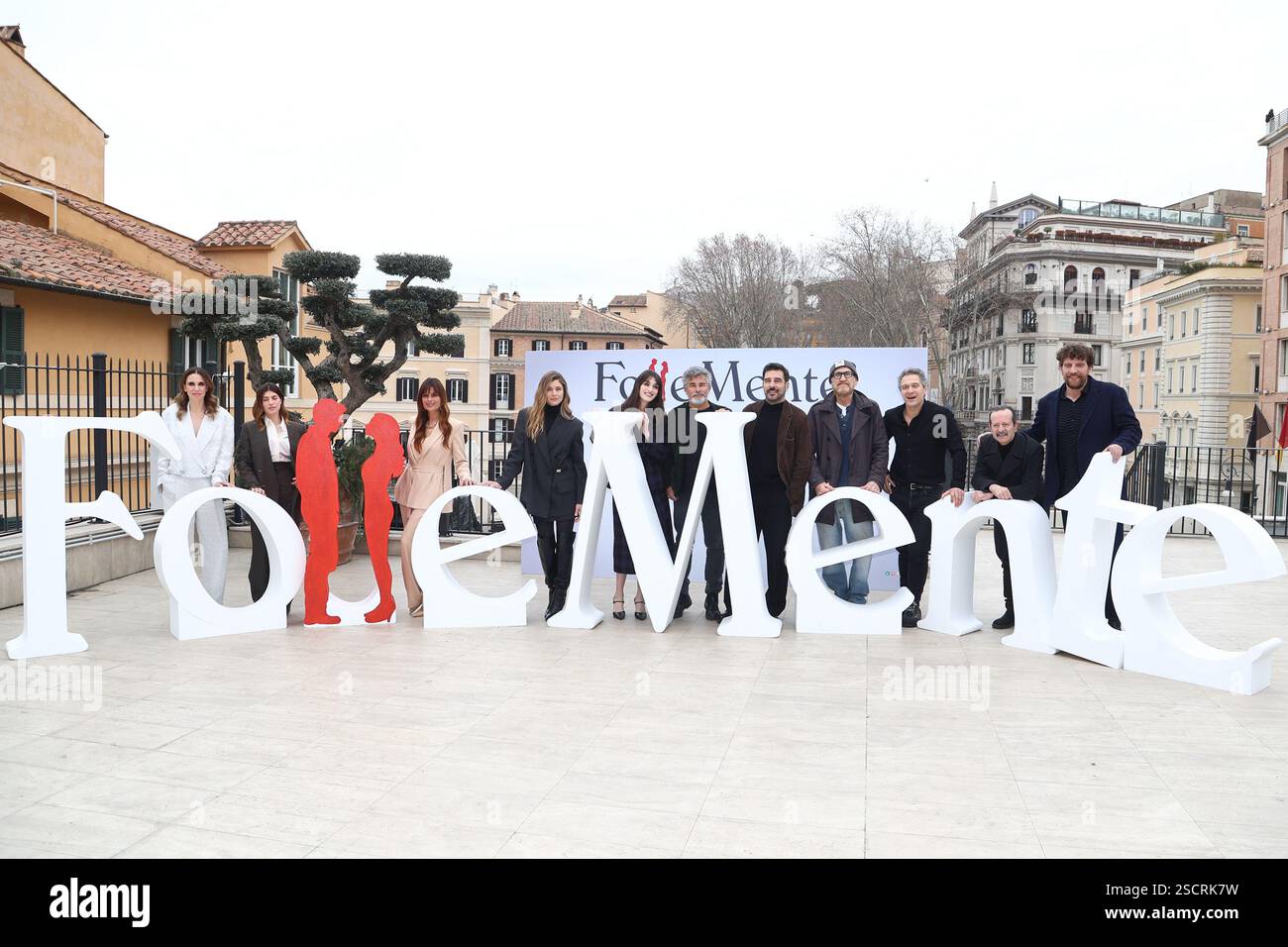Rome, Italy. 07th Feb, 2025. Rome, Barberini cinema, photocall film ...
