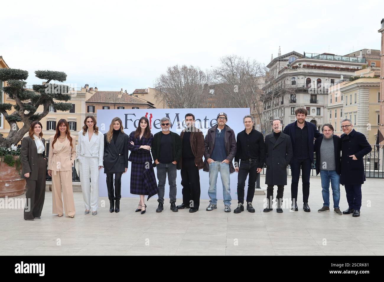 Rome, Italy. 07th Feb, 2025. Rome, Barberini cinema, photocall film ...