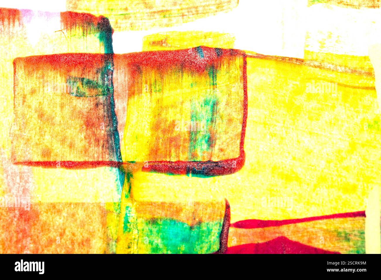 A pop of color Thick Acrylic Paint Lines and Marks Creative Background ...