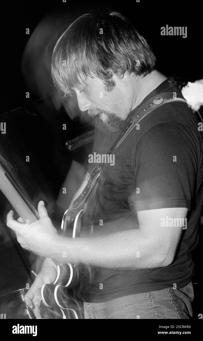 YOUNG DAN AUERBACH, THE BLACK KEYS, 2003: A young Dan Auerbach of THE ...