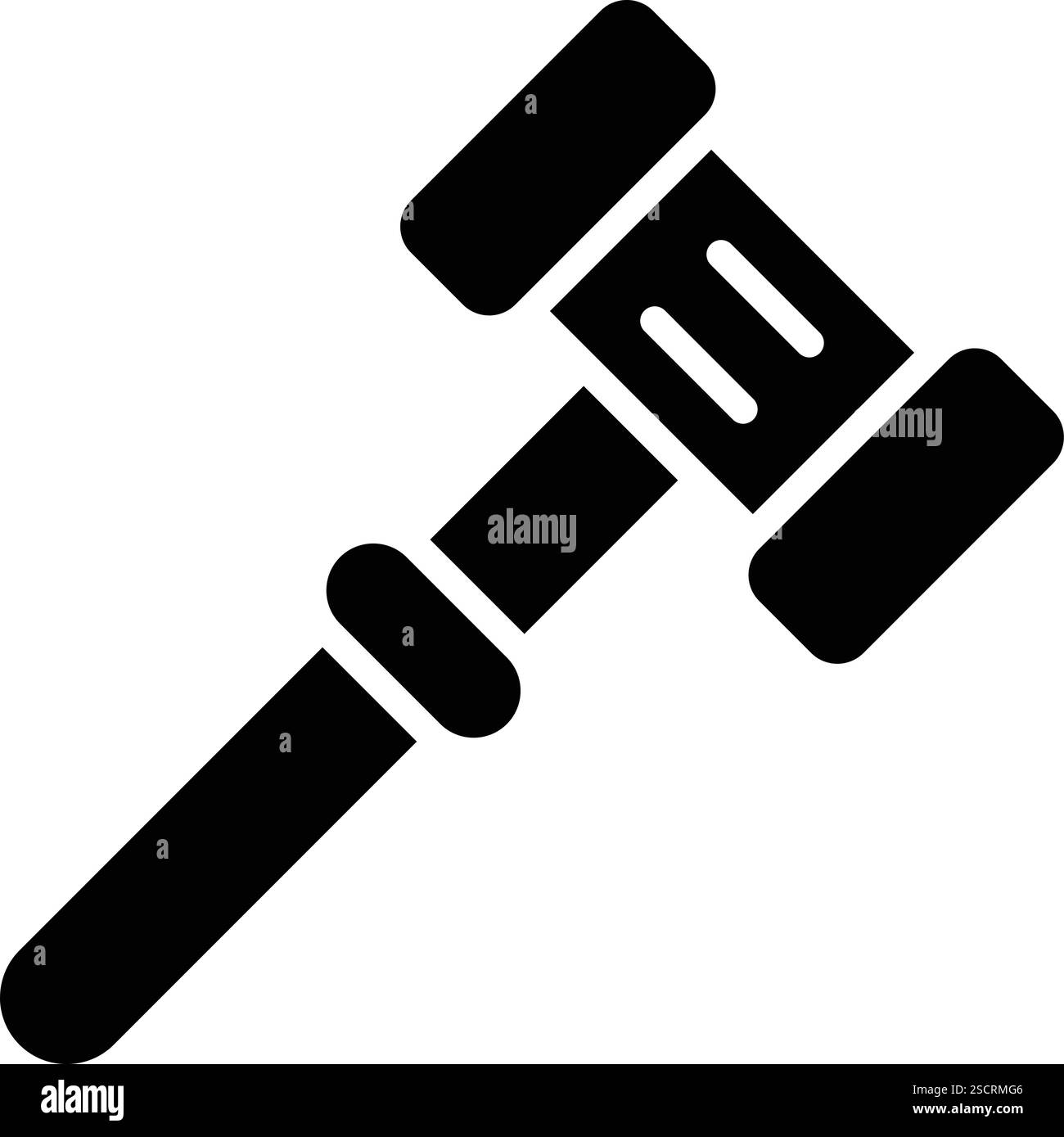 Judge icon flat sign Black and White Stock Photos & Images - Alamy