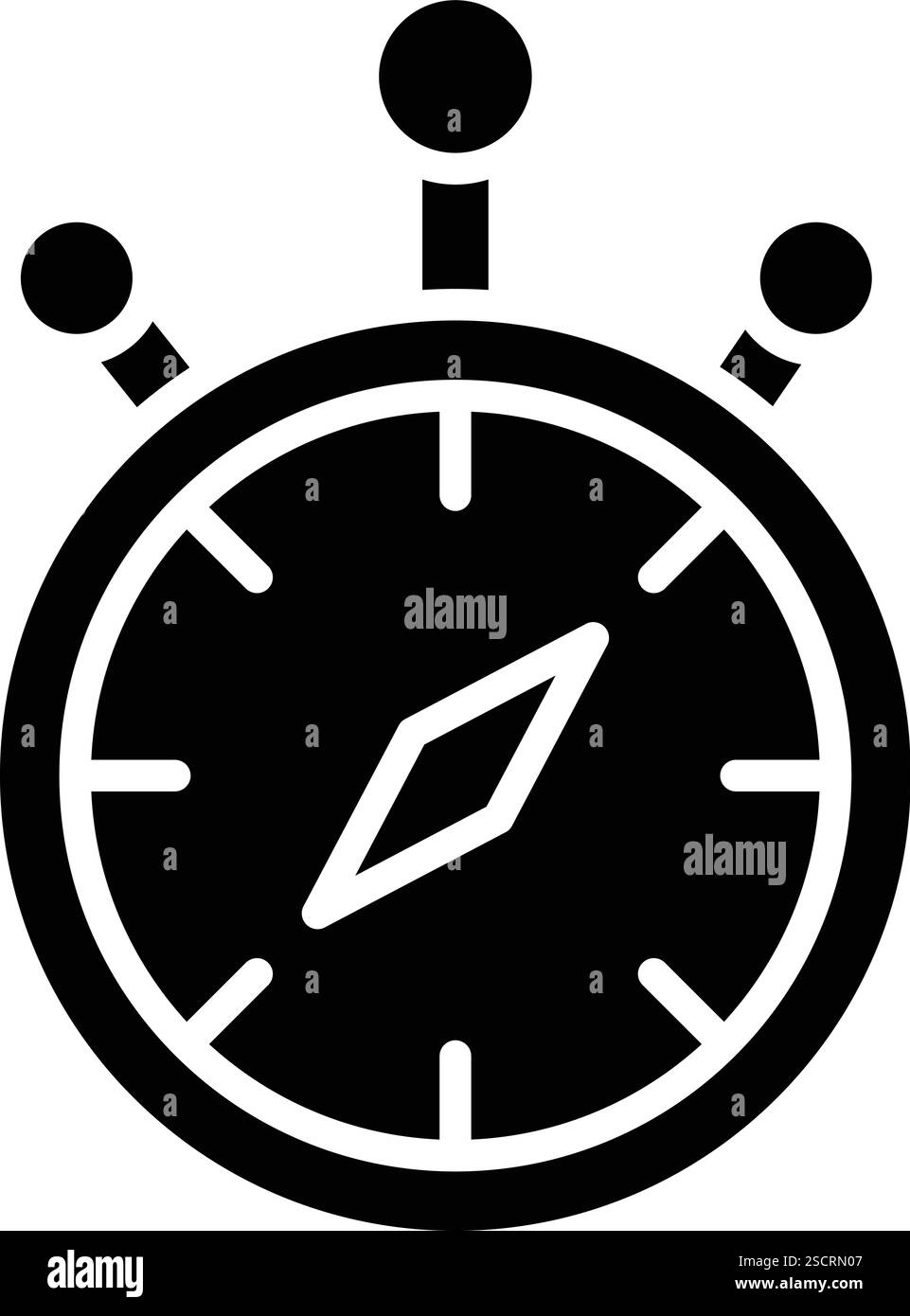 Colorful line stopwatch icon hi-res stock photography and images - Alamy