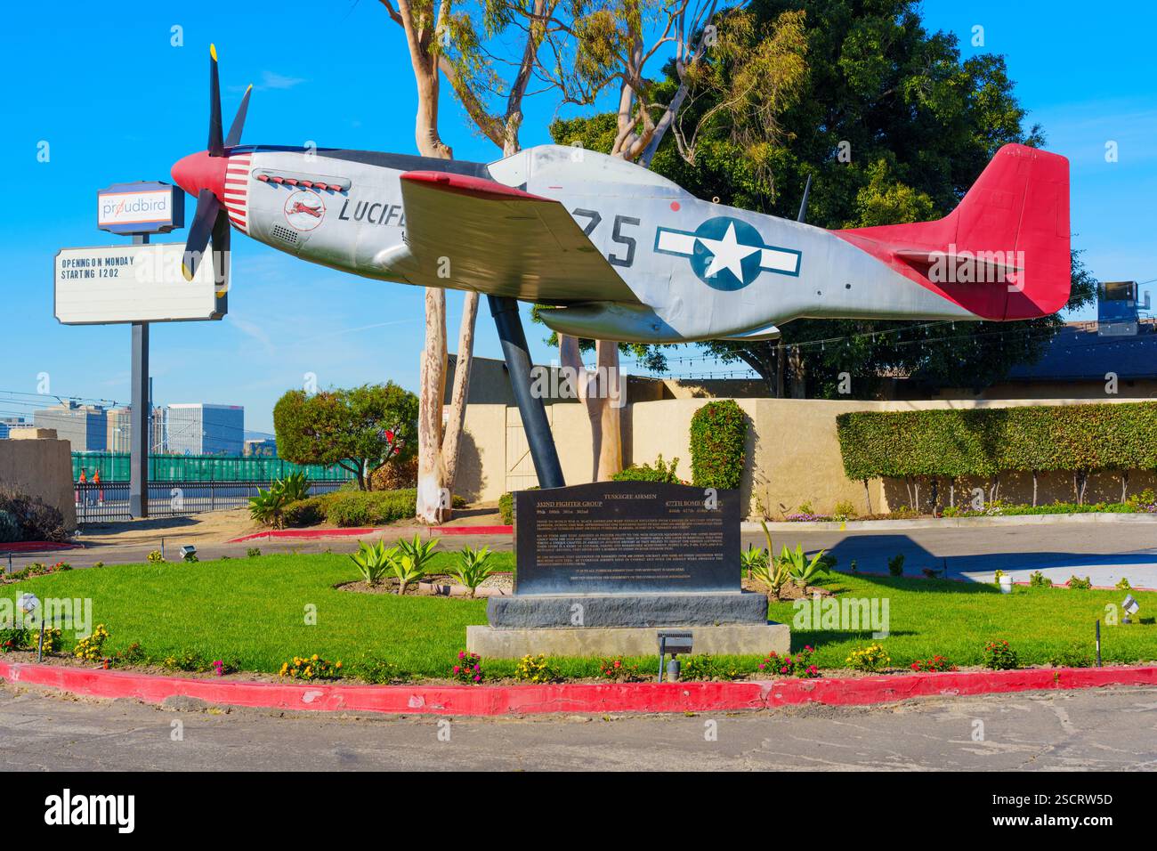 Los Angeles, California - January 6, 2025: Vintage airplane model is ...