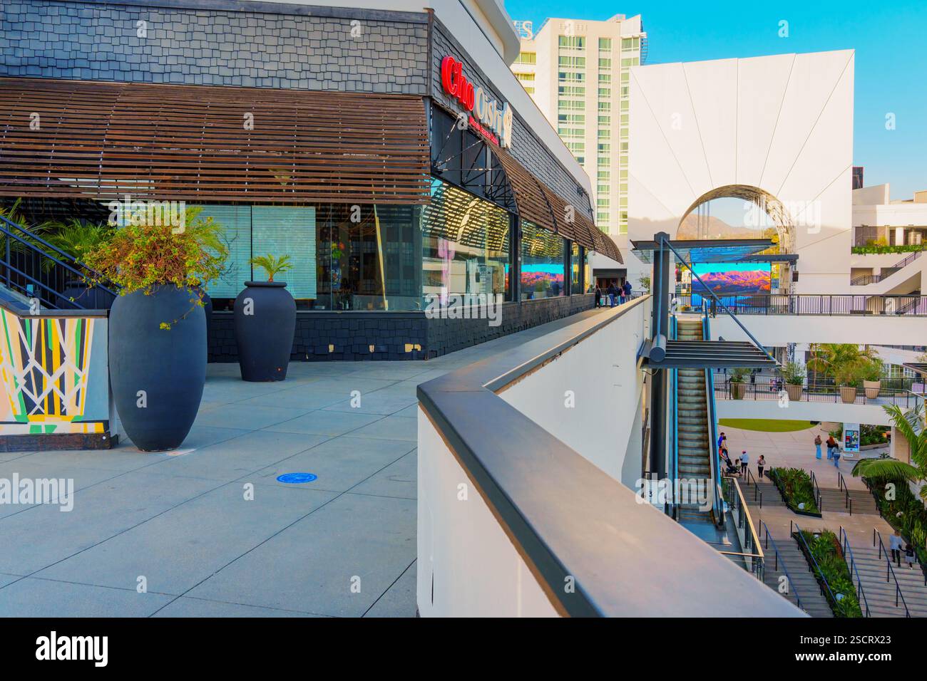 Los Angeles, California - January 8, 2025: Captivating view of the chic ...