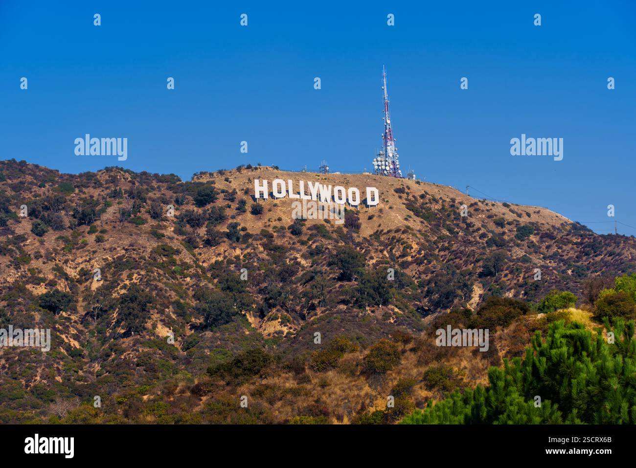 Los Angeles, California - January 9, 2025: The Hollywood Sign stands in ...