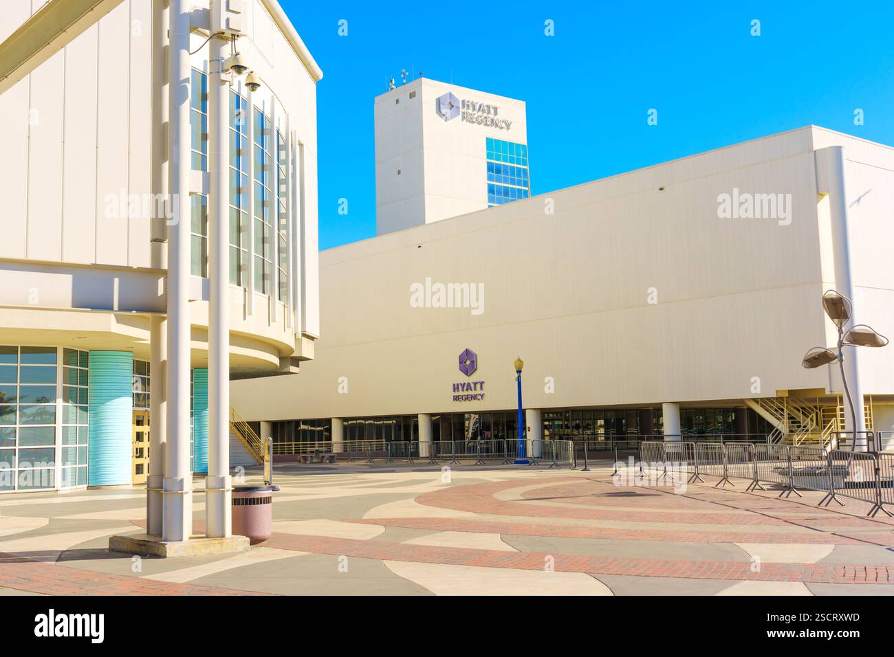 Long Beach, California - January 15, 2025: View of the Hyatt Regency ...