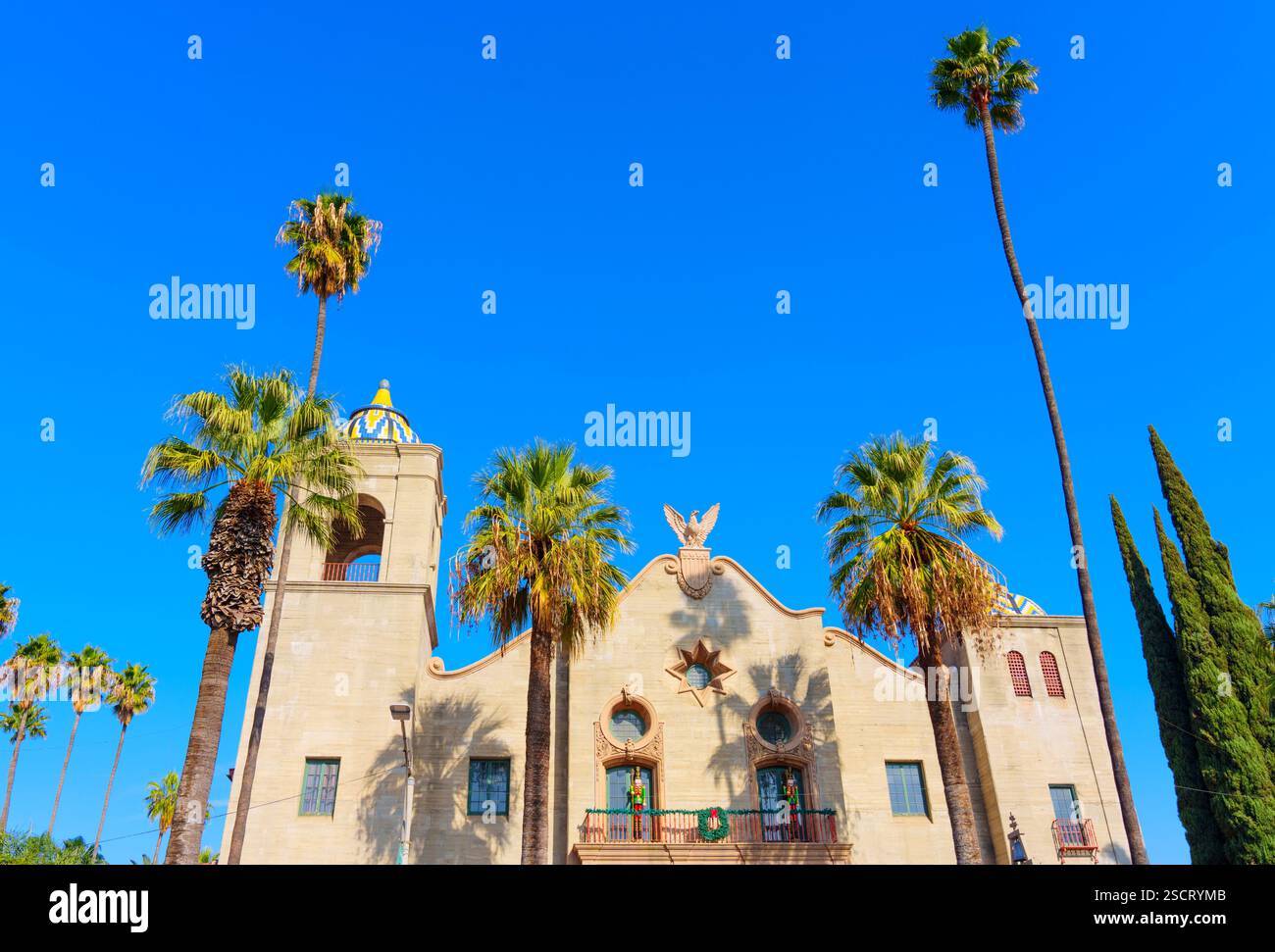 Riverside, California - December 30, 2024: Front view of the Riverside ...