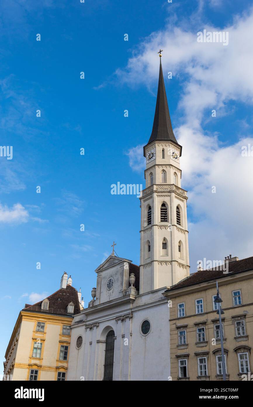 Saint Michael’s Church, Michaelerkirche, Vienna, Wien, Austria Stock ...