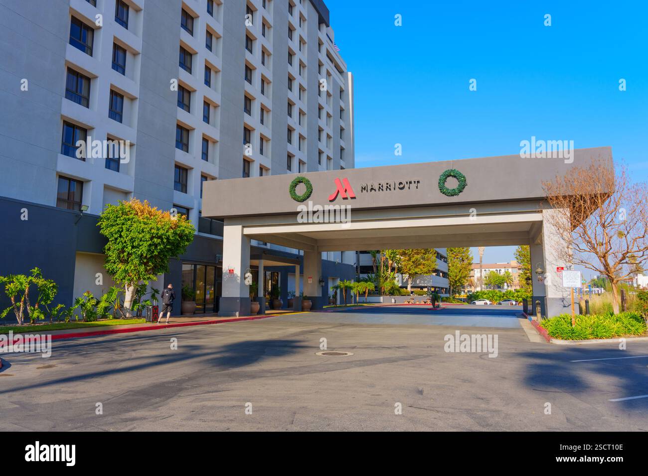 Riverside, California - December 31, 2024: Inviting entrance of the ...