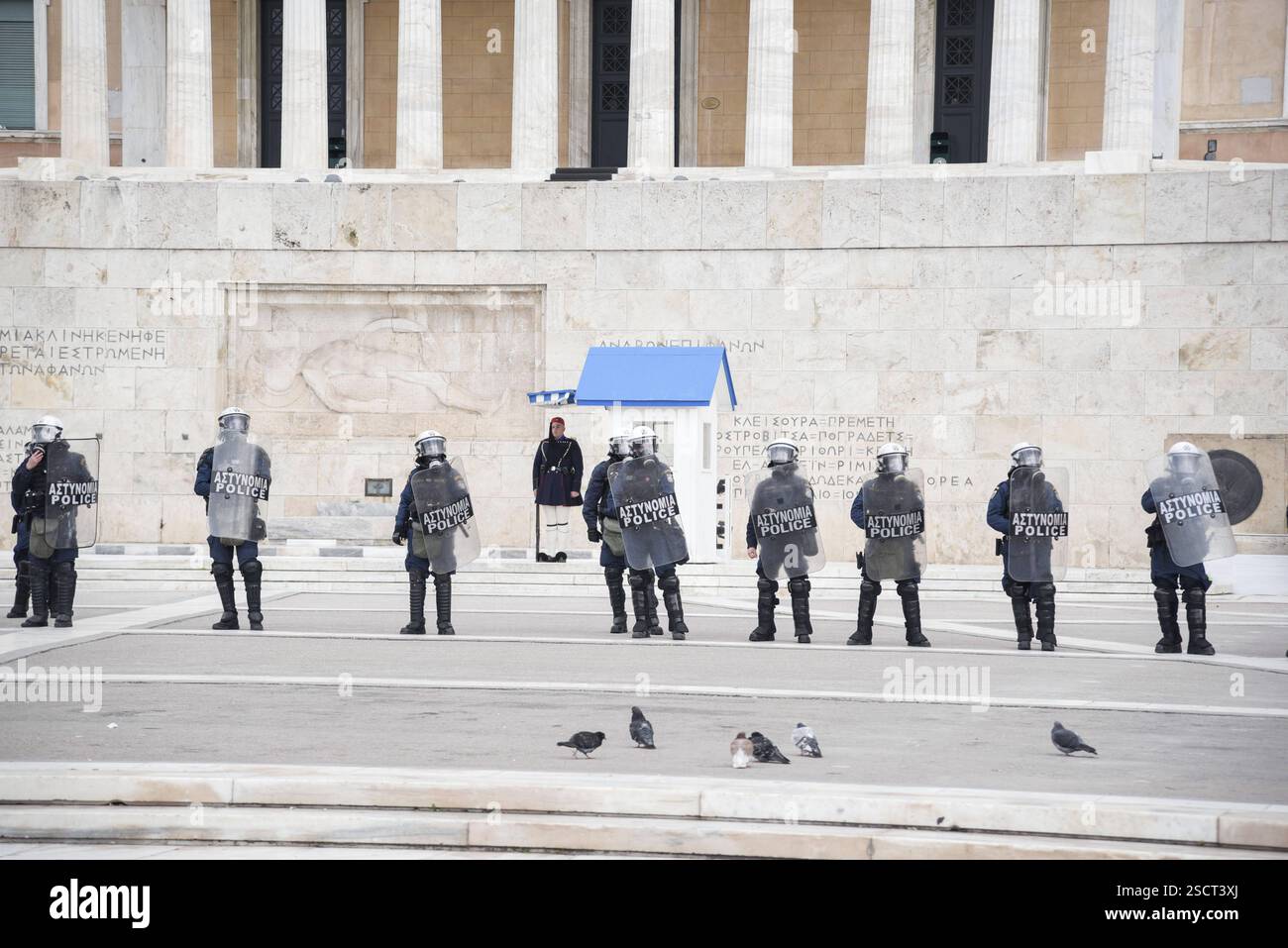 Greece: Students March demanding justice for the dead of the Tempi ...