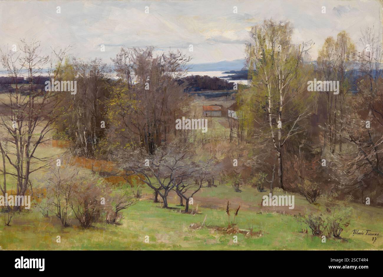 From Hoff by Skoyen, 1887 Stock Photo - Alamy