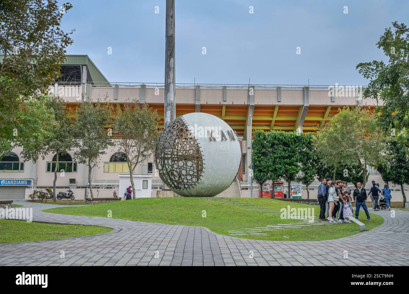 Kano Park, Baseball-Stadion, Chiayi, Taiwan *** Kano Park, Baseball ...