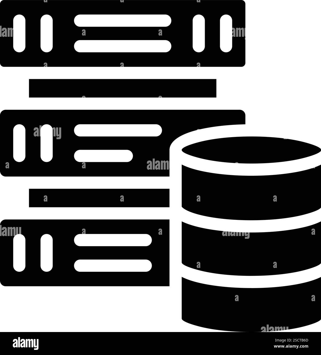 Database 3d Black and White Stock Photos & Images - Alamy