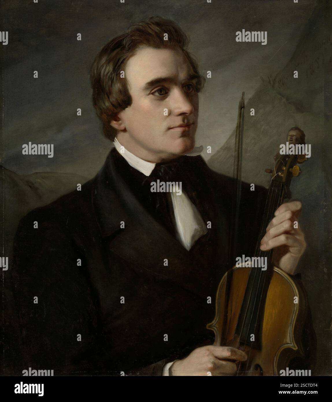 The Violinist Ole Bull, 1851 Stock Photo - Alamy