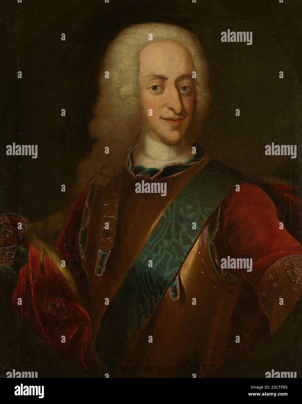Christian VI, between 1730 and 1746 Stock Photo - Alamy