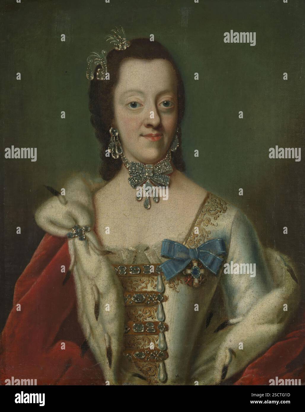 Charlotte Amalie, Princess of Denmark, Mid 18th century Stock Photo - Alamy
