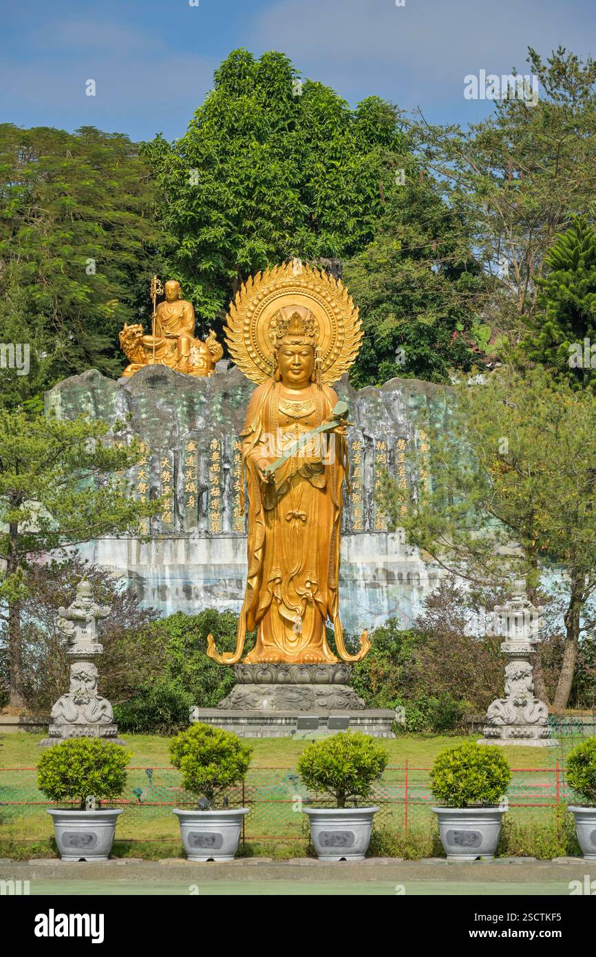 Buddha, Statue, Hushanyan Temple, Yanshan Rd, Douliu City, Yunlin ...