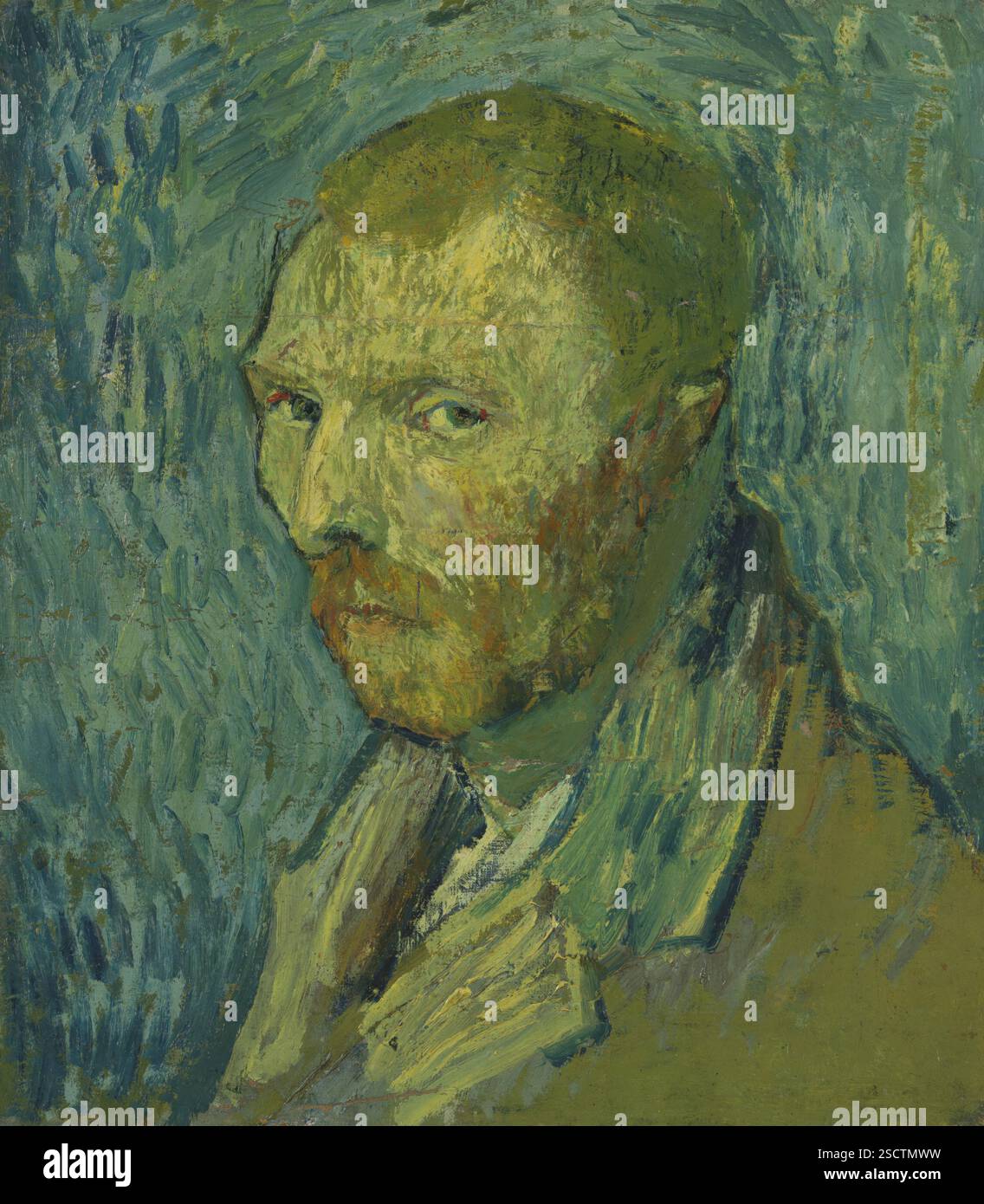 Self portrait by vincent van gogh oslo hi-res stock photography and ...
