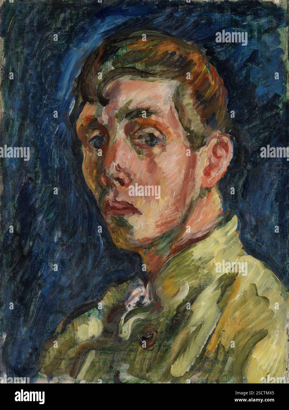 Self portrait, 1913 Stock Photo - Alamy