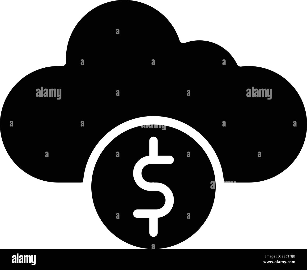 Coin icon logo design Black and White Stock Photos & Images - Alamy