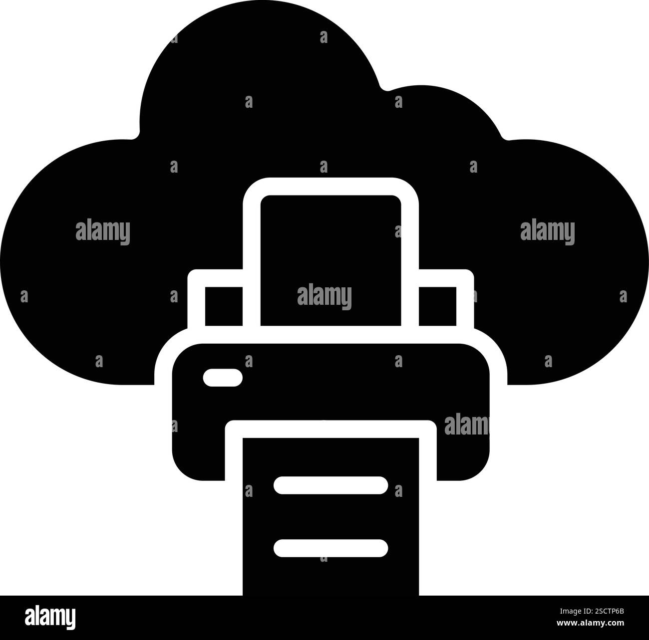 3d printer icon outline hi-res stock photography and images - Alamy